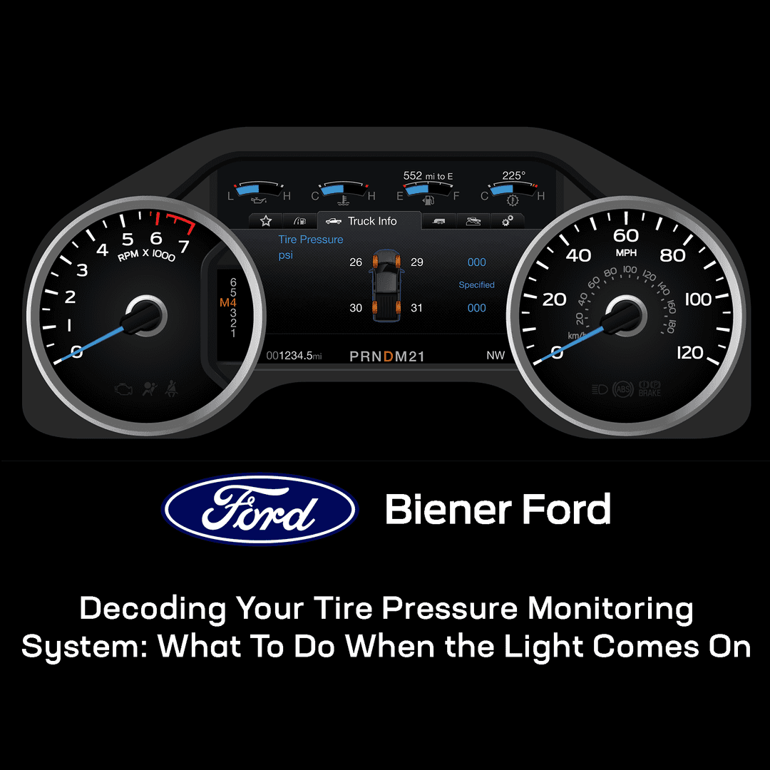 Tire Pressure Monitoring Light Guide | Biener Ford