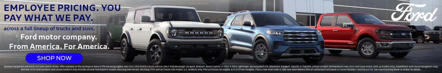 Featured New Vehicle Lease Specials | Biener Ford