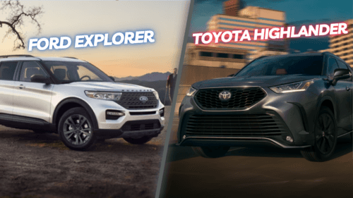2024 Ford Explorer vs Toyota Highlander Comparison | Bob Tomes Ford