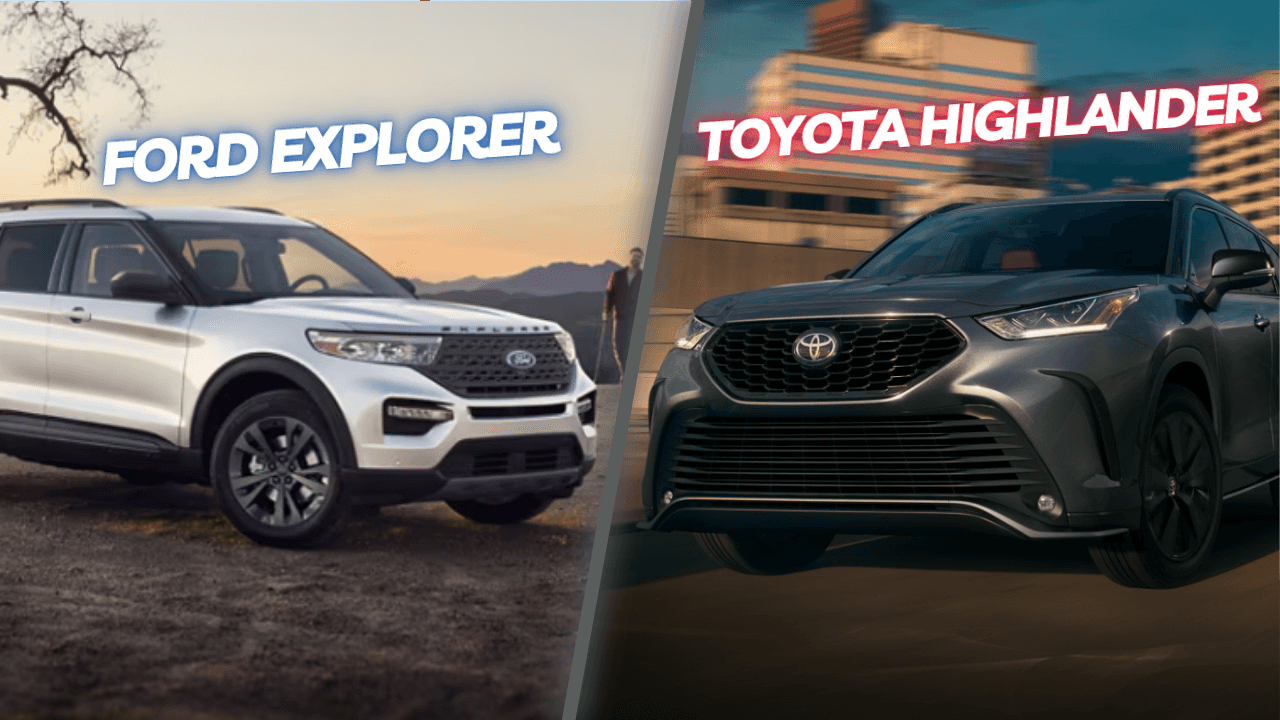 2024 Ford Explorer vs Toyota Highlander Comparison | Bob Tomes Ford