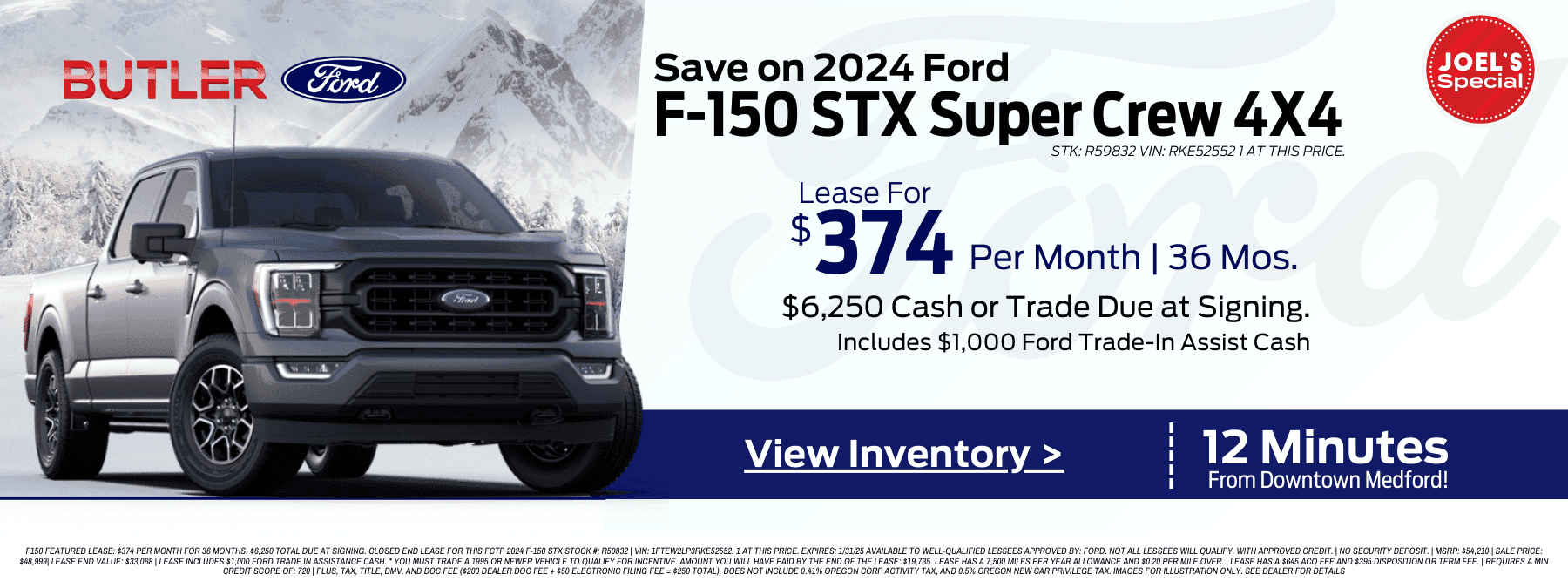 New & Used Ford Dealership in Ashland, Oregon | Butler Ford