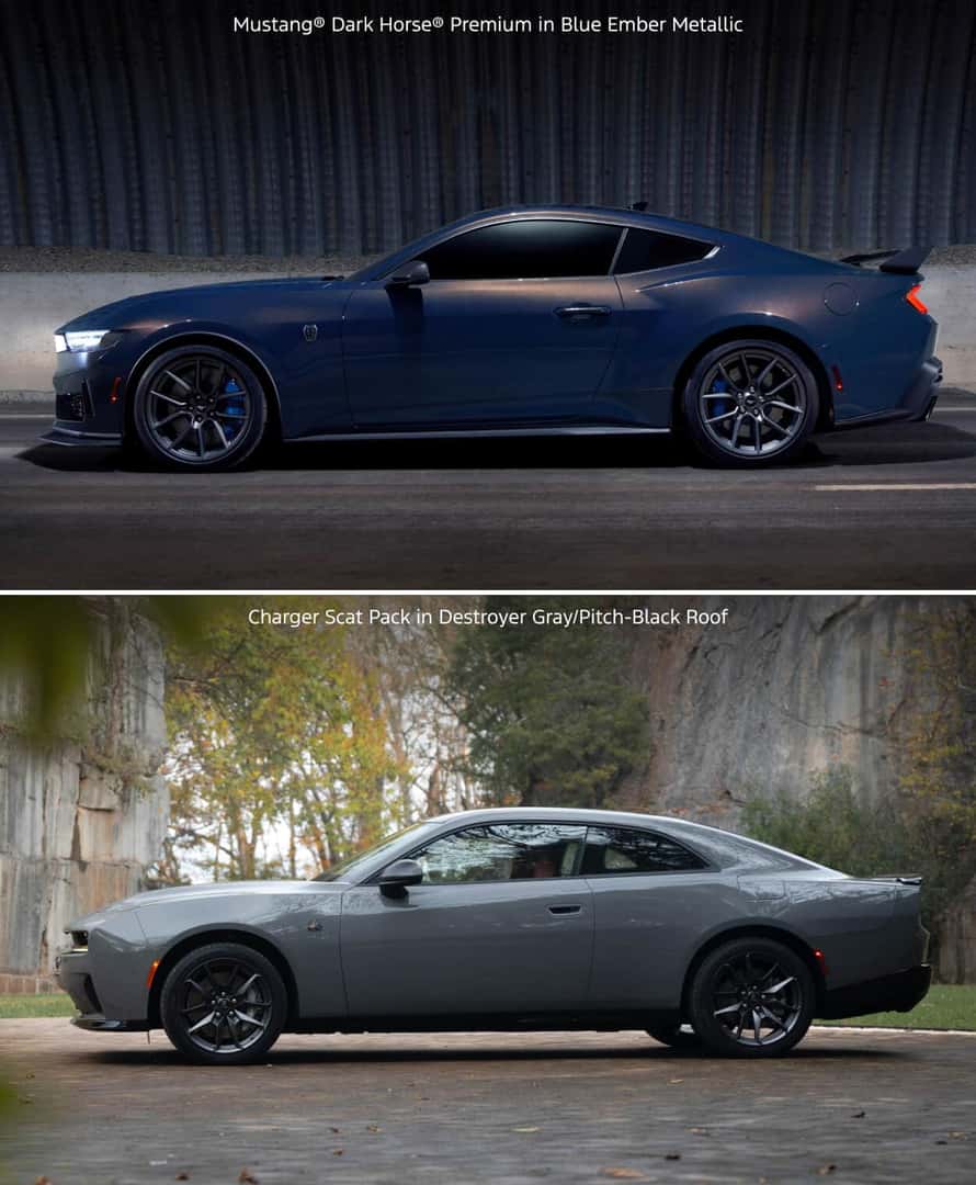 Cool Dodge Charger Rt Vs Mustang Gt Gallery