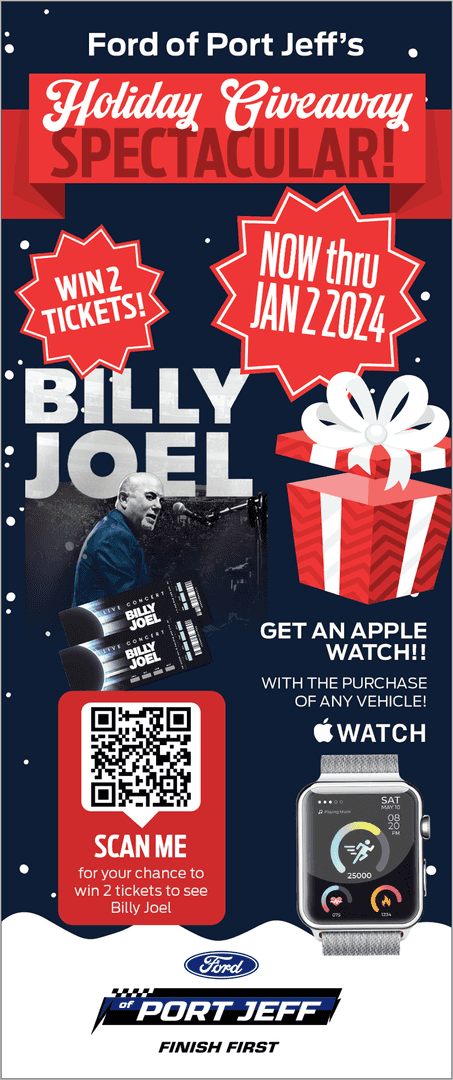 Holiday Giveaway | Ford of Port Jeff