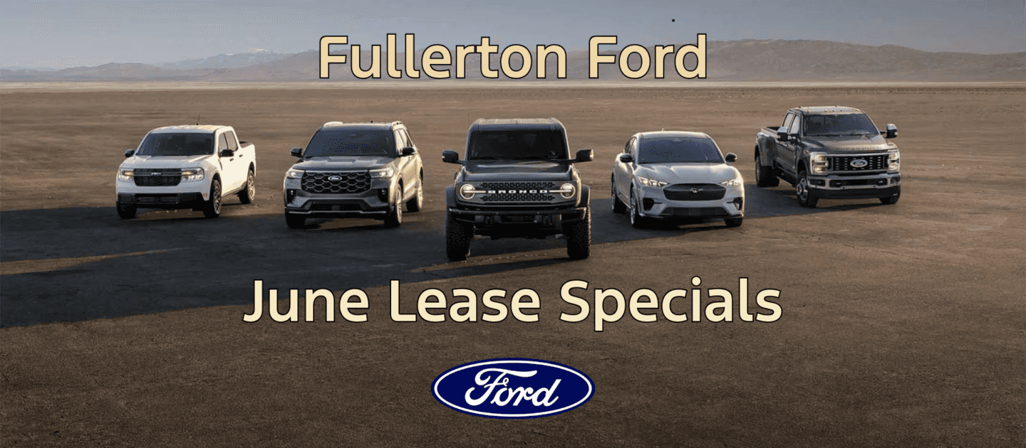 Current New Vehicle Special Offers | Fullerton Ford