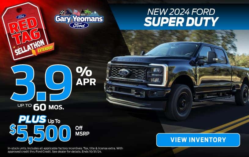 Current New Ford Specials Offers | Gary Yeomans Ford