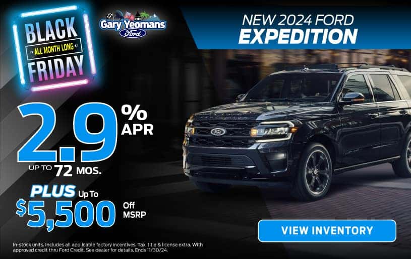 Current New Ford Specials Offers | Gary Yeomans Ford Ocala Villages