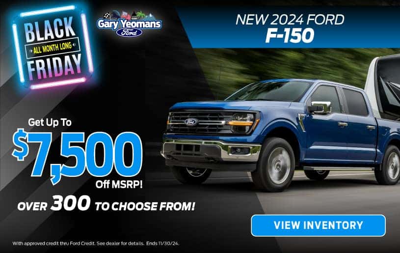 Current New Ford Specials Offers | Gary Yeomans Ford Ocala Villages