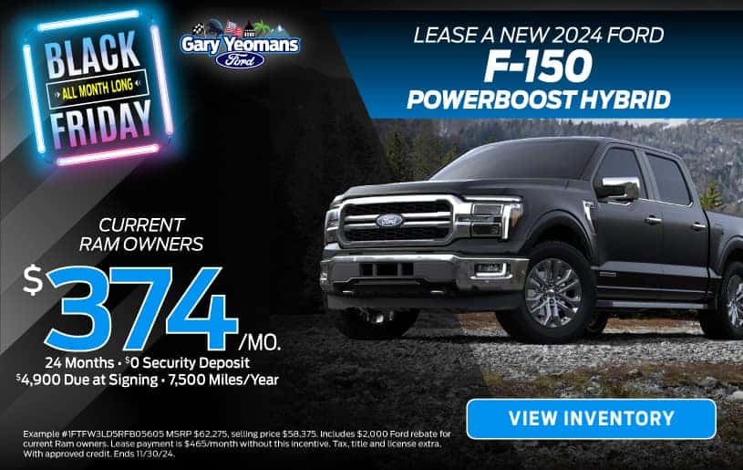 Current New Ford Specials Offers | Gary Yeomans Ford Ocala Villages
