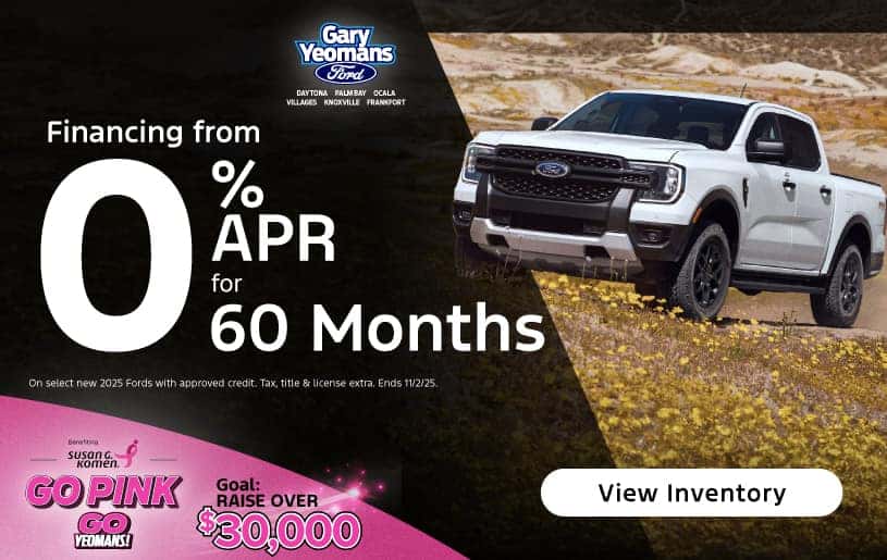 Current Ford Specials & Offers | Gary Yeomans Ford Ocala