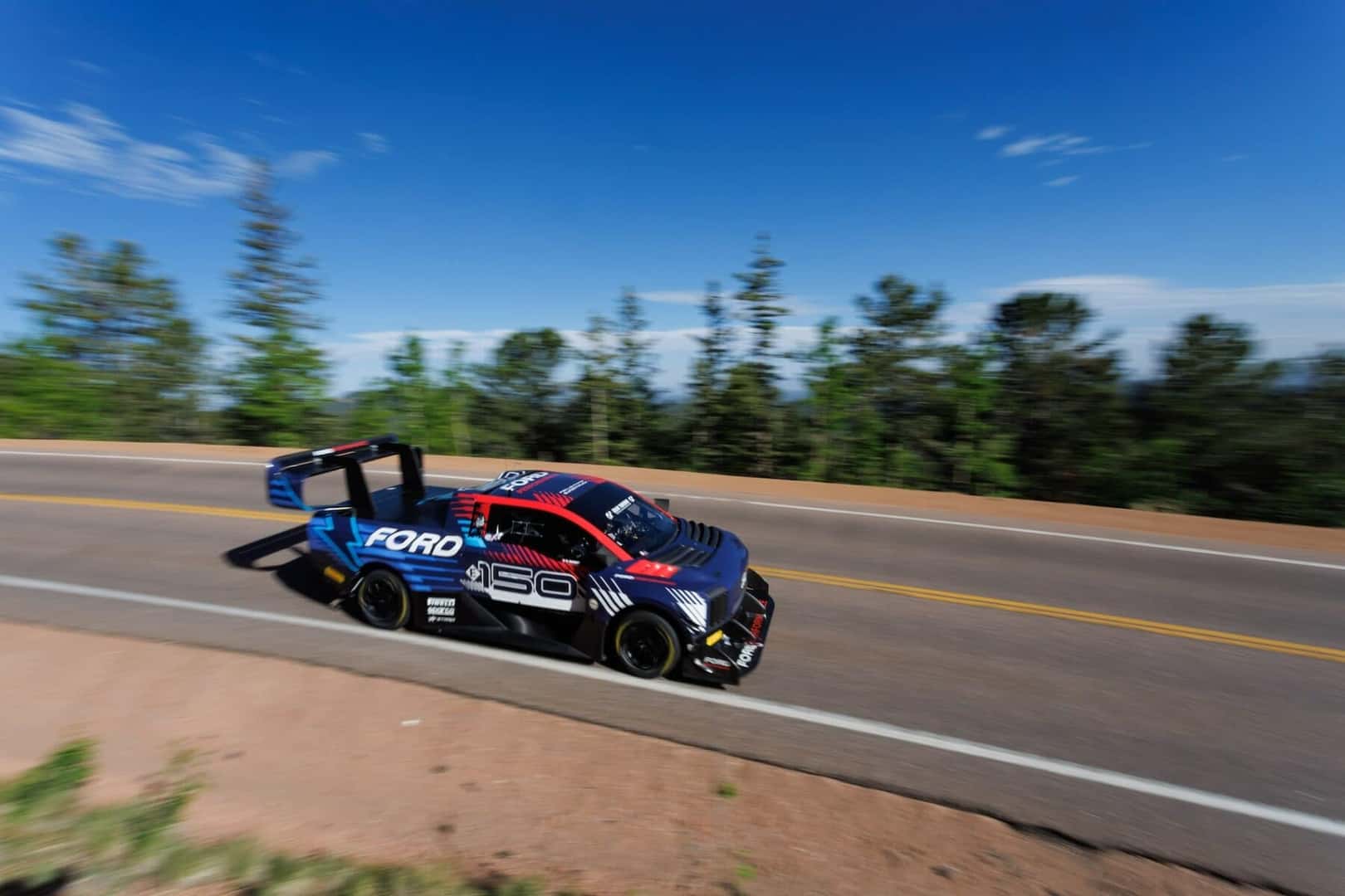 F-150 Lightning SuperTruck Shines at Pikes Peak Hill Climb | Haldeman ...
