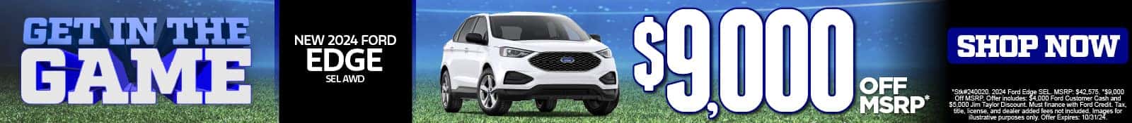 Current New Ford Specials Offers | Jim Taylor Ford