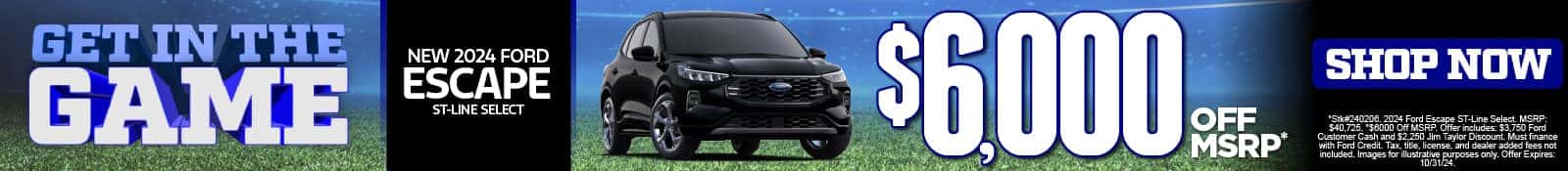 Current New Ford Specials Offers | Jim Taylor Ford