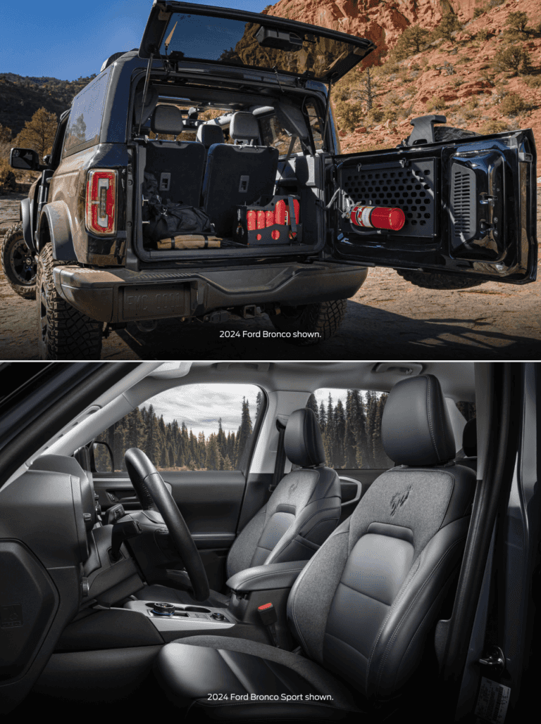2024 Ford Bronco Vs. Ford Bronco Sport Comparison