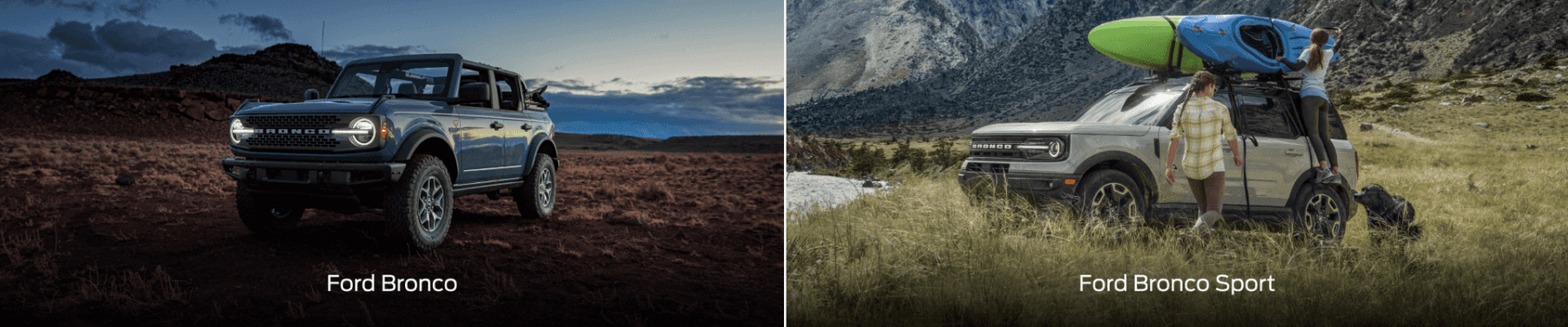 2024 Ford Bronco Vs. Ford Bronco Sport Comparison