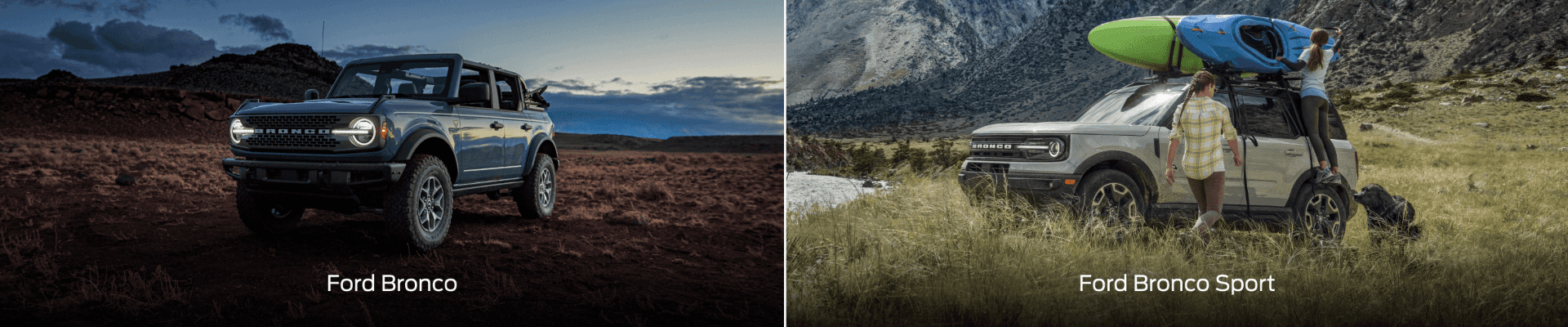 2024 Ford Bronco Vs. Ford Bronco Sport Comparison