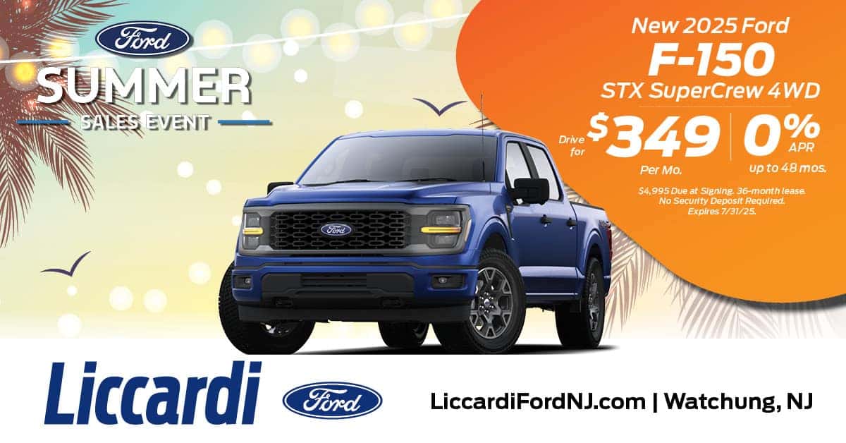 New Ford F-150 Lease Offer - View Deals - Liccardi Ford