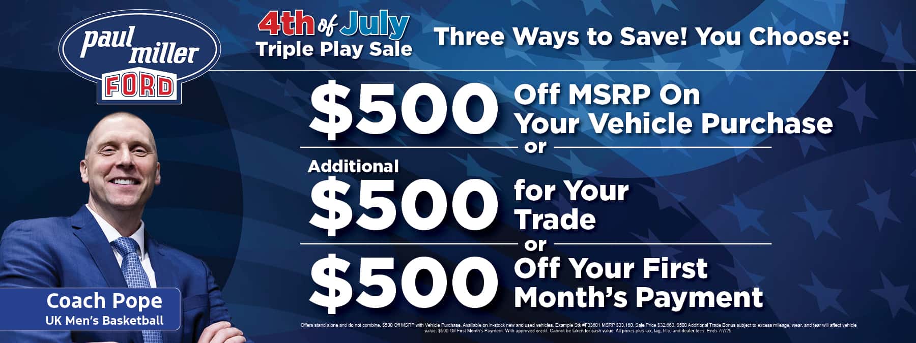 Welcome to Paul Miller Ford | Your Ford Dealer in Lexington