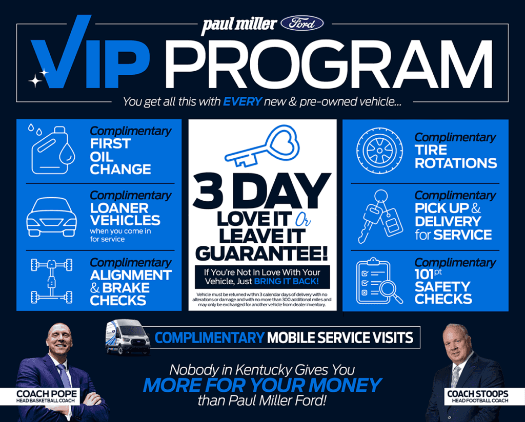 Extras You Get Here at Paul Miller Ford | Ford Dealer Near Me | Paul ...