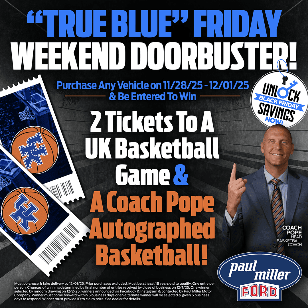 Black Friday Doorbuster | Paul Miller Ford