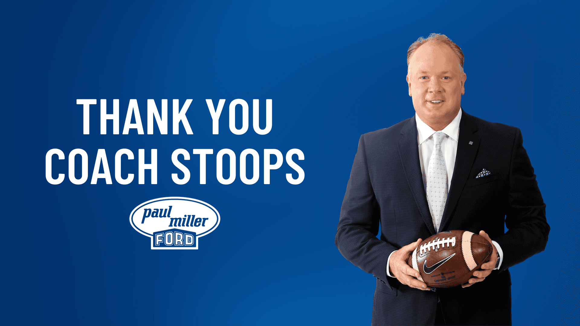 A Tradition of Partnership: Paul Miller Ford Congratulates Coach Mark ...
