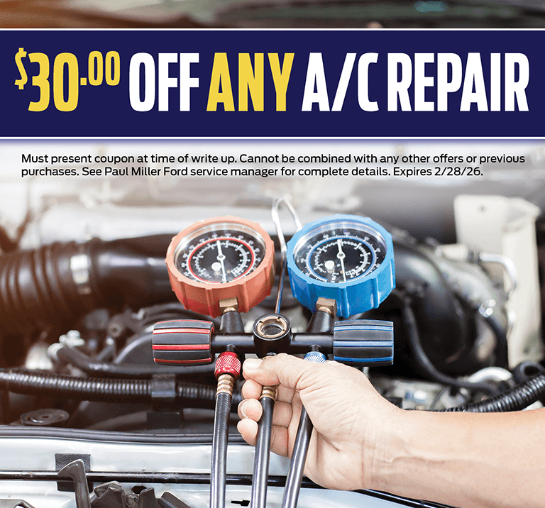 Ford Scheduled Maintenance Guide | Ford Service Schedule | Paul Miller Ford