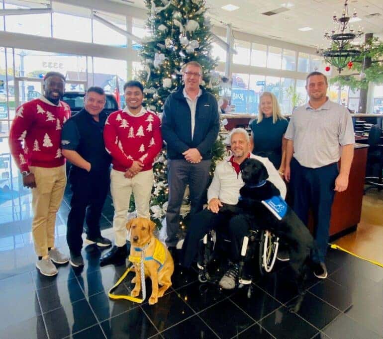 Planet Ford Dallas Partners With Light Up To Live & Canine Companions