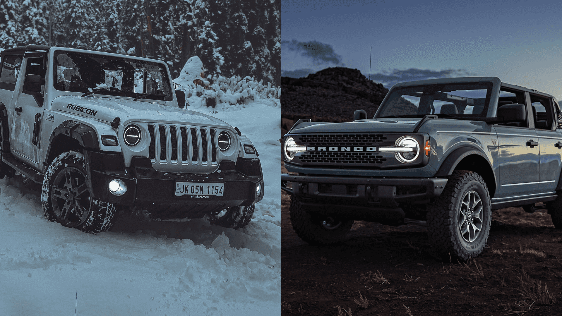 2025 Ford Bronco vs Jeep Wrangler | Competitive Comparison