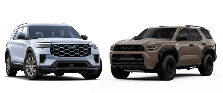 2025 Ford Explorer vs Toyota 4Runner: Which SUV is Better?