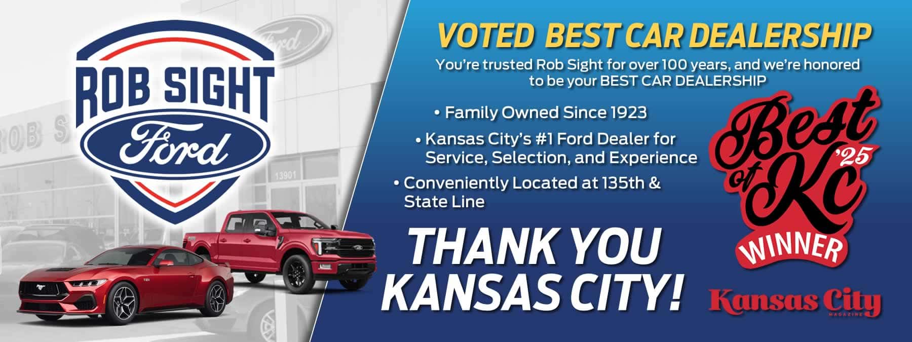 Ford Dealership Kansas City - Rob Sight Ford