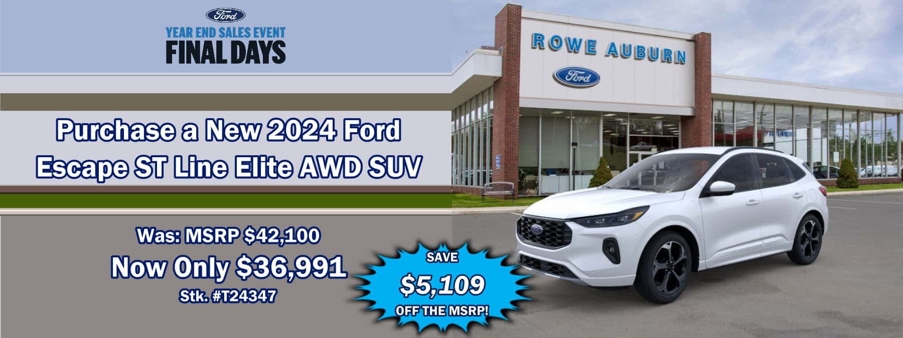 Ford Dealership In Auburn | Rowe Ford Auburn