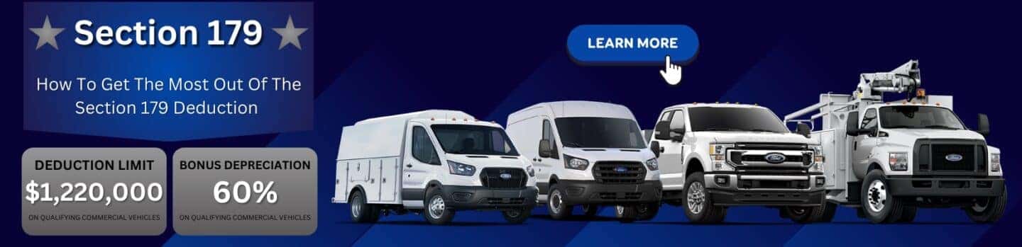 2024 Commercial Vehicle Write-Off - Section 179 Tax Deduction