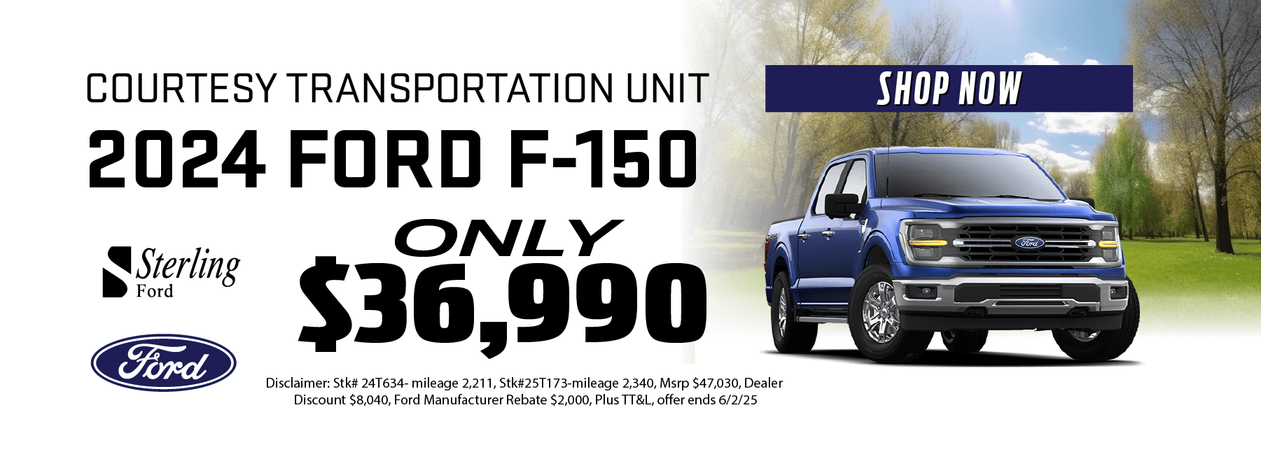 New Ford & Used Car Dealer in Opelousas | Sterling Ford