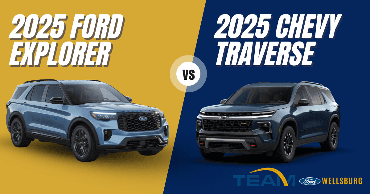 Ford Explorer vs. Chevy Traverse: 2025 SUV Showdown in Wellsburg, WV ...