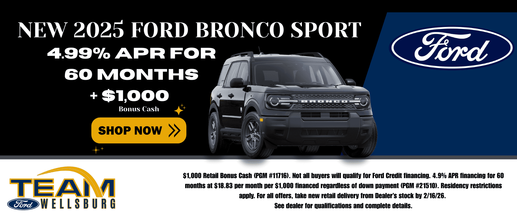 Welcome to Team Ford Wellsburg in West Virginia