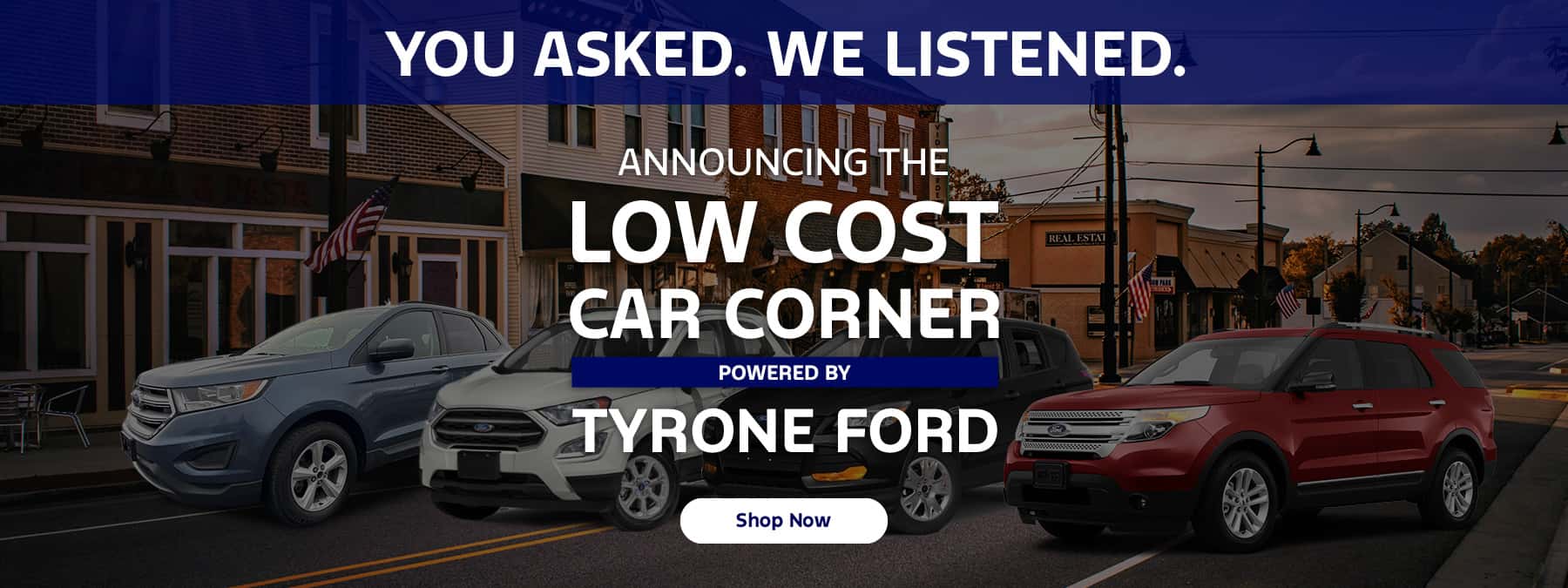 Ford Dealer & Used Car Dealership - Tyrone PA | Tyrone Ford