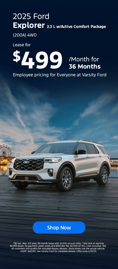 Explore New Ford Explorers in Ann Arbor, MI