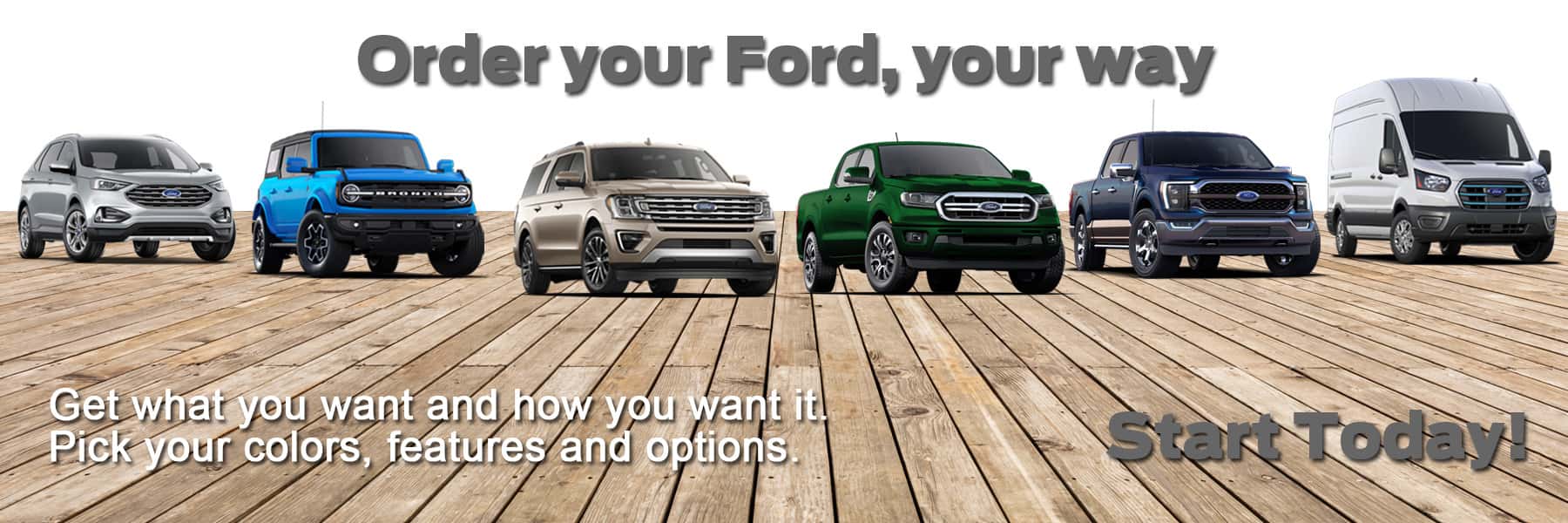 Custom Order Your New Ford Vehicle at Wendle Ford | Spokane WA