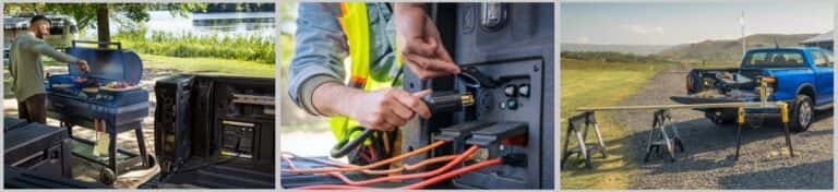 How to Use Ford Pro Power Onboard for Work or Camping | Wendle Ford