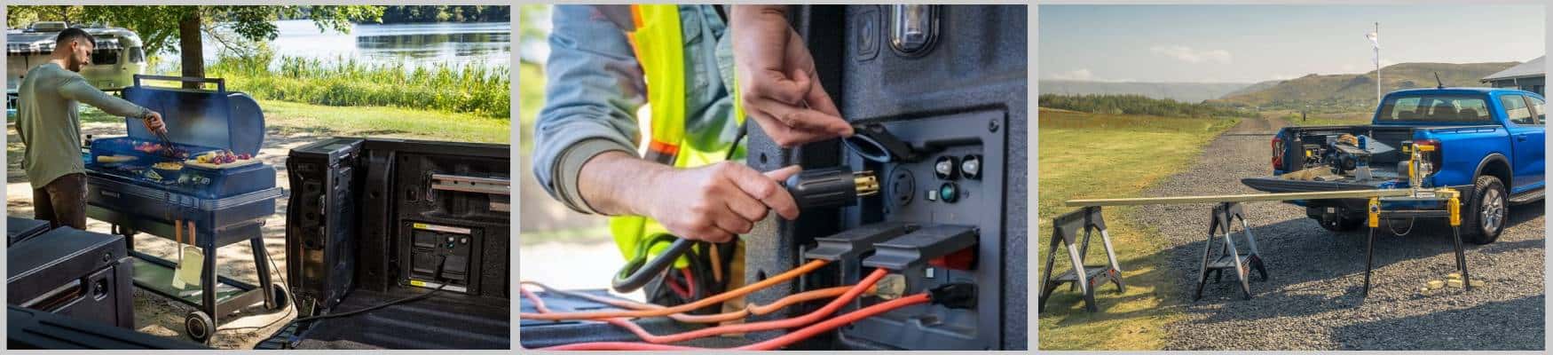 How to Use Ford Pro Power Onboard for Work or Camping | Wendle Ford
