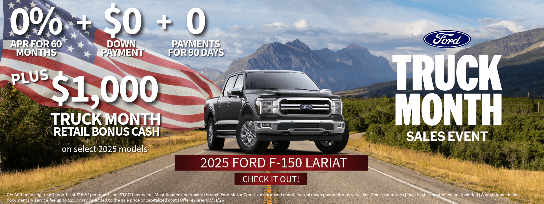 When Is Ford Truck Month 2025