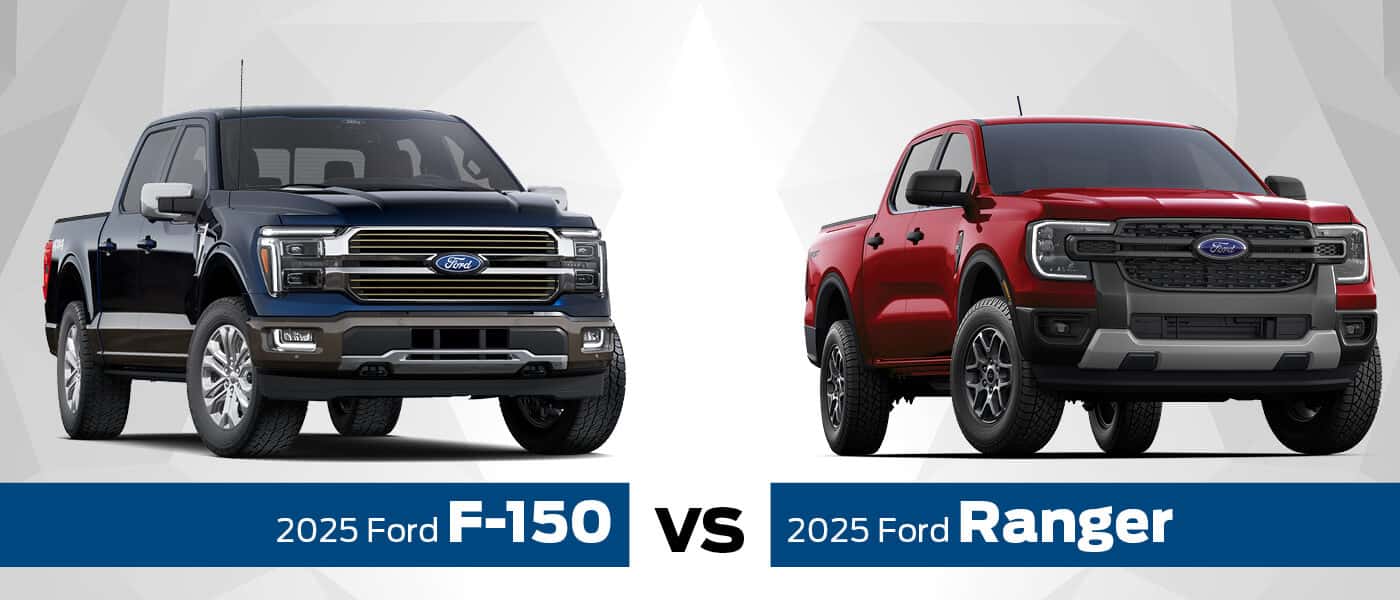 2025 Ford F-150® vs Ford Ranger® Near La Grange, IL | Westfield Ford